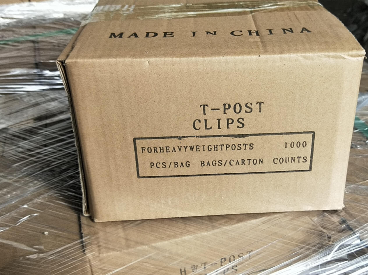 Galvanized Metal Clips T Post Clips Fence Fasteners for Securing ...