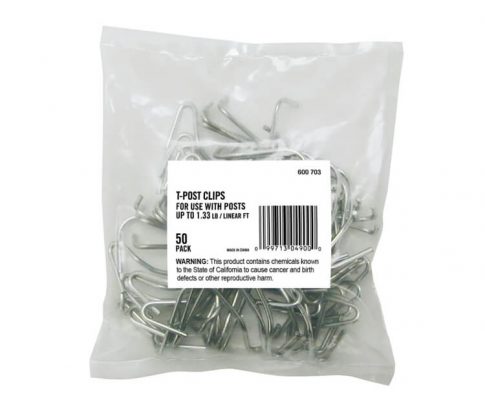 Galvanized Metal Clips T Post Clips Fence Fasteners for Securing ...