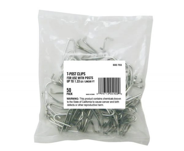 Galvanized Metal Clips T Post Clips Fence Fasteners for Securing ...